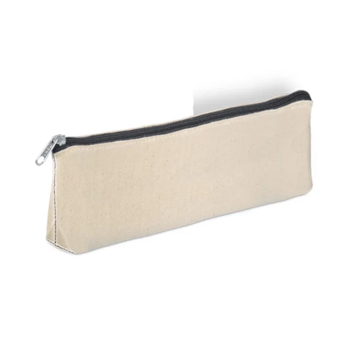 Canvas Pencil Case (CPC0348) - Custom with Green Cotton