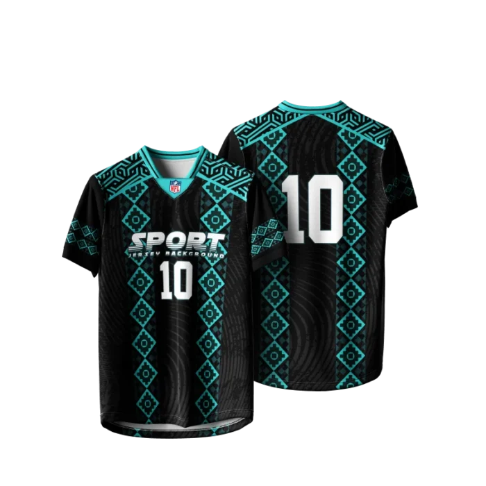 NFL - Custom Made Corporate Uniform, Promotional T-shirt - Green Cotton